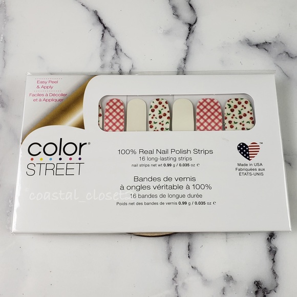 Color Street | Makeup | Retired Cherrypicked Color Street Nail Strips ...